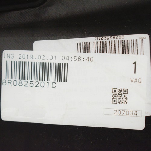 8R0825201C AUDI Q5 8R ANTERIORE SOTTO SPORTELLO SINISTRO PLASH SHIELD ...