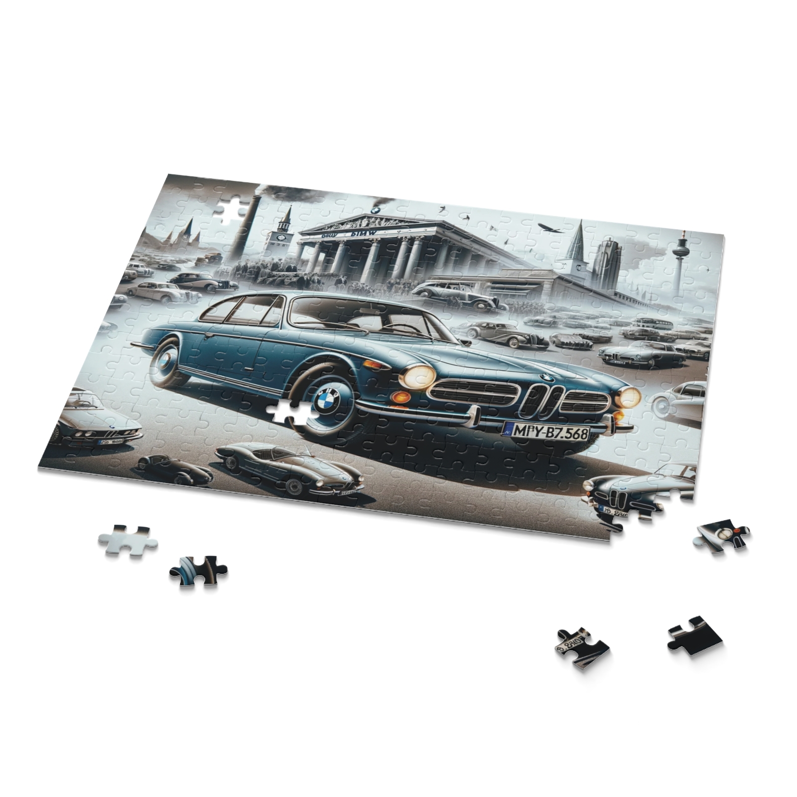 Puzzle For the True BMW Fans, collection "A Tribute to the BMW Epochs ...