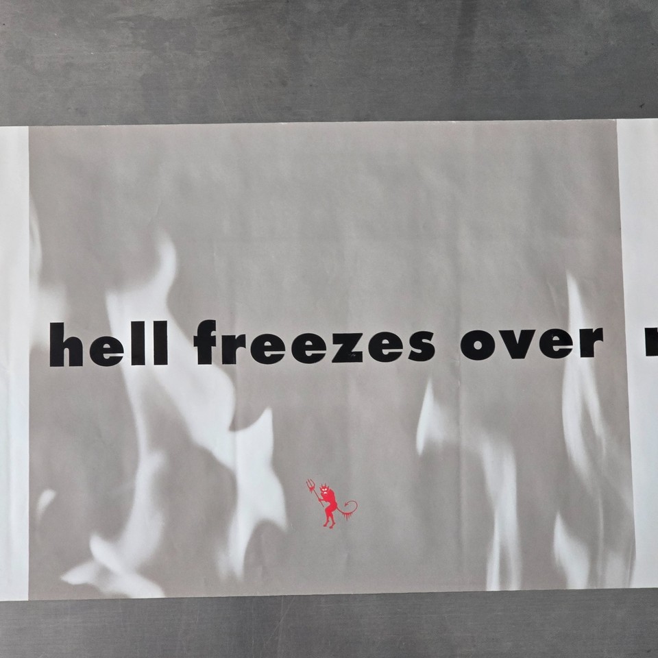 Eagles Hell Freezes Over Tour 1994 Promo Poster 12" x 36" RARE Frey ...