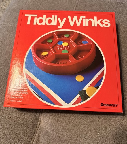 Vintage 1978 Tiddly Winks by Pressman Board Game #1527 NEW Sealed Box ...