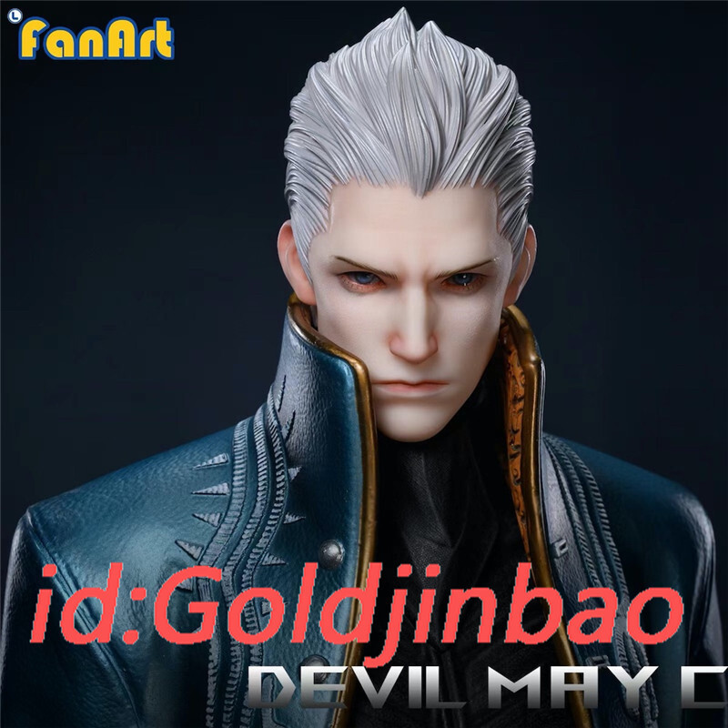 Fanart Studio Demon May Cry Vergil Model Pu Pre-order 1/3 Painted H65cm ...