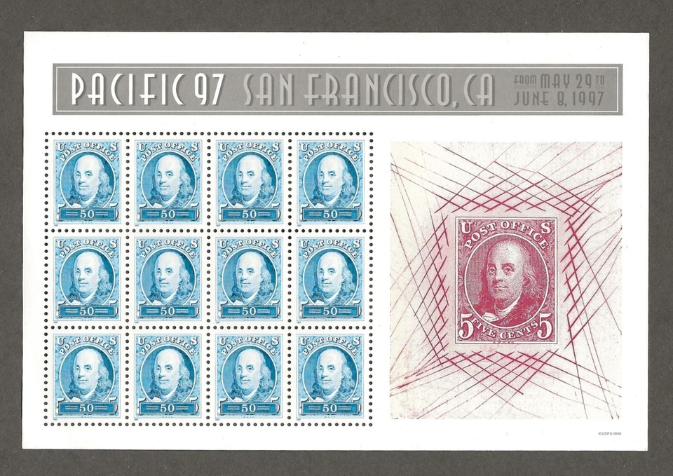 US Stamps- Pacific 97 2 Souvenir sheets Scott # 3139 & 3140 | eBay