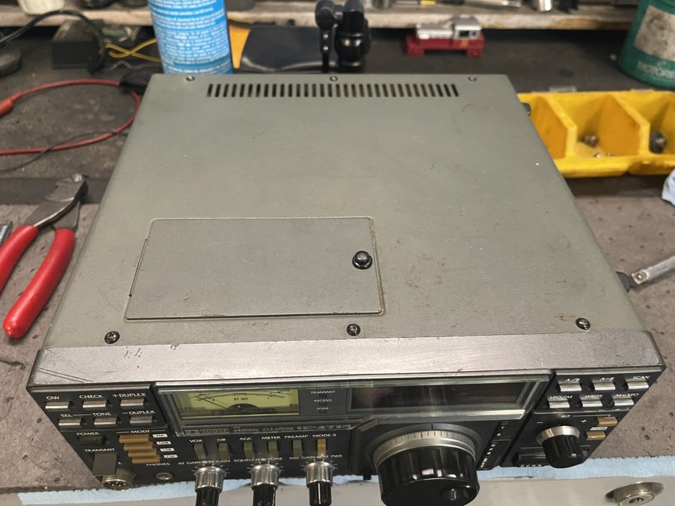 Icom 471A Ham Radio with Mic and power cord. | eBay