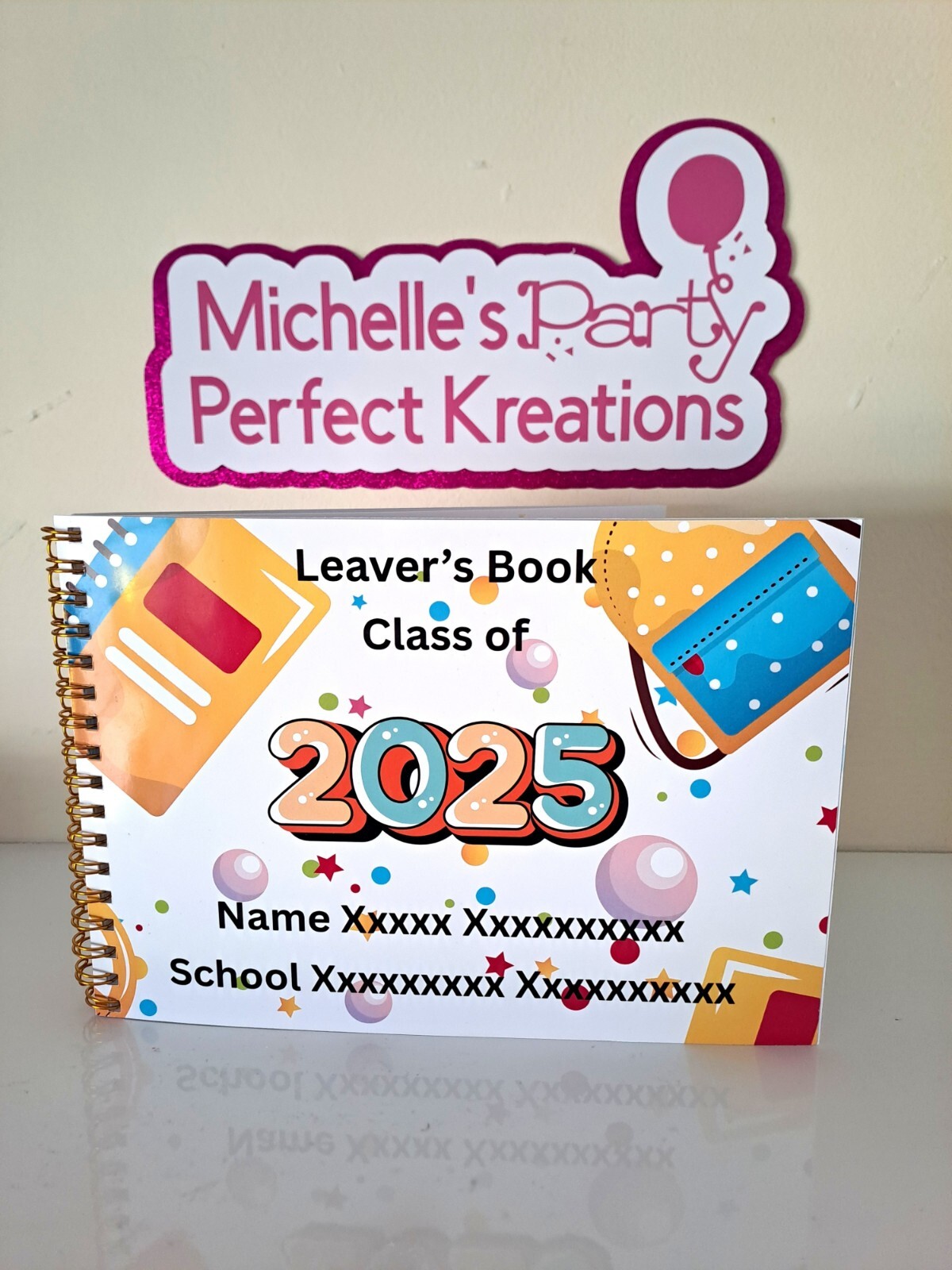 Class of 2025 Leaver's Book Spiral Bound Keepsake for Signatures ...