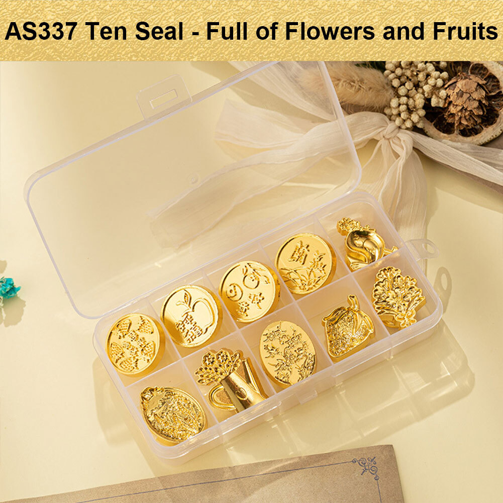 AU 10pcs DIY Seal Head Multipurpose Enamel Seal Head for Packaging ...