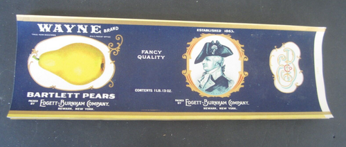 Wholesale Lot of 50 Old Vintage 1920's - Wayne - PEARS - CAN LABELS ...