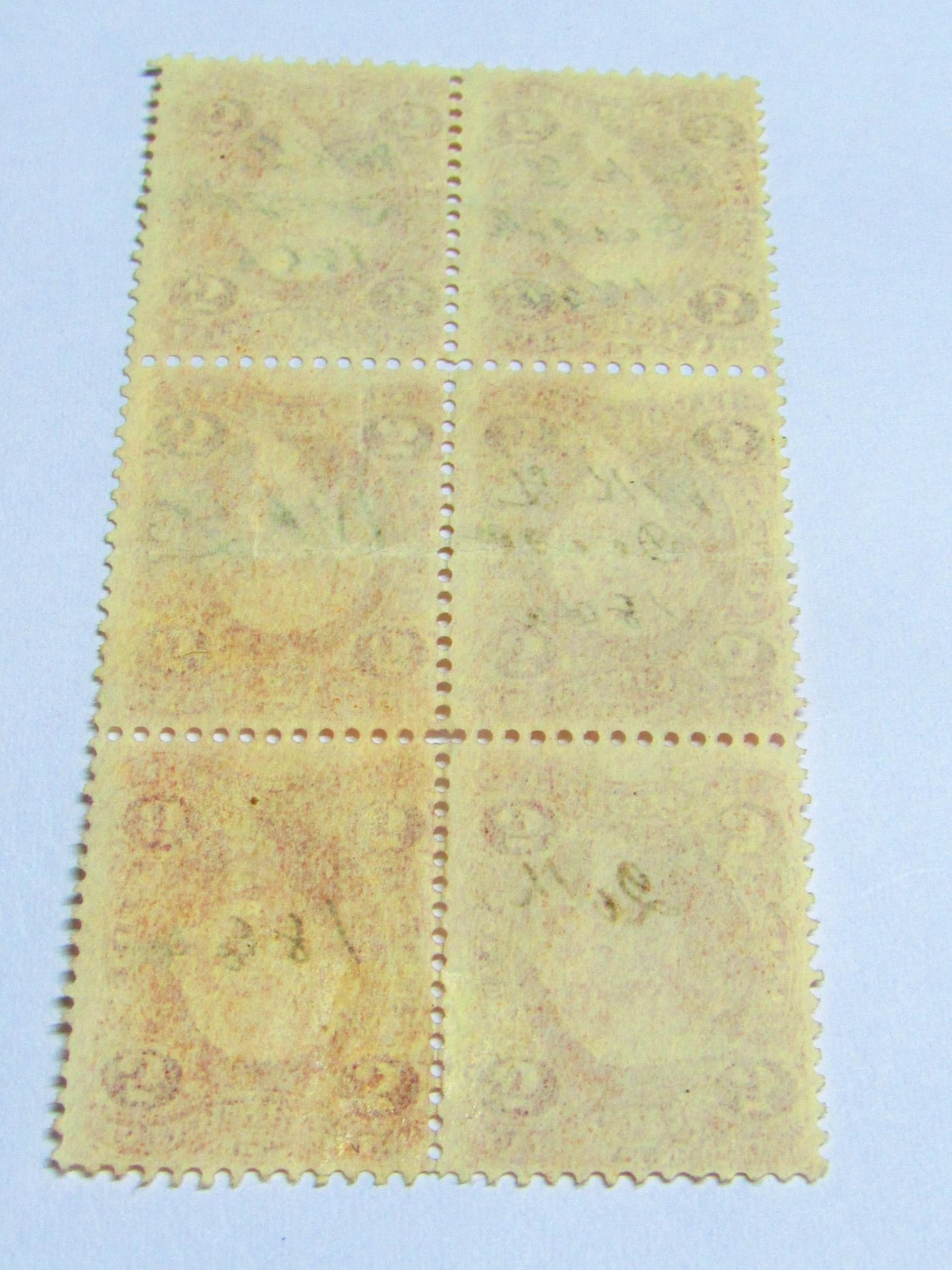 GREAT PSE Certified Stamp! 1862 U.S. POSTAGE 5¢ Block of 6 Stamps STP ...