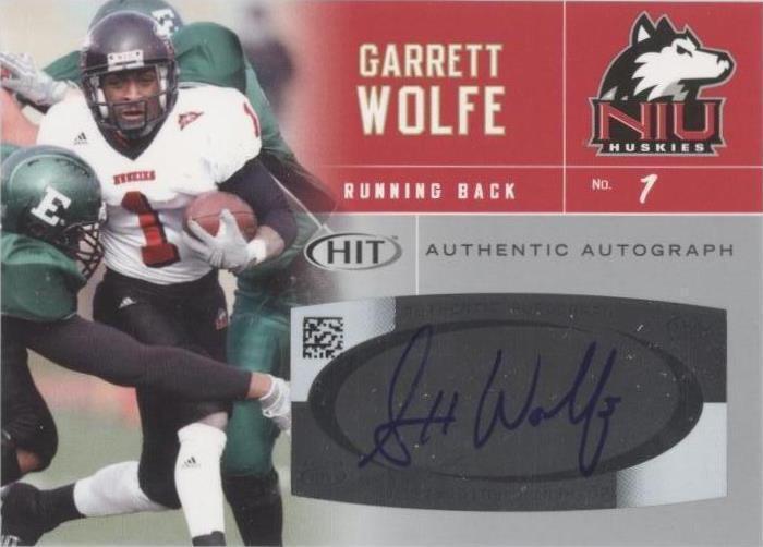 2007 SAGE Hit - Autographs Garrett Wolfe #A55 Silver (AU, RC) for sale ...
