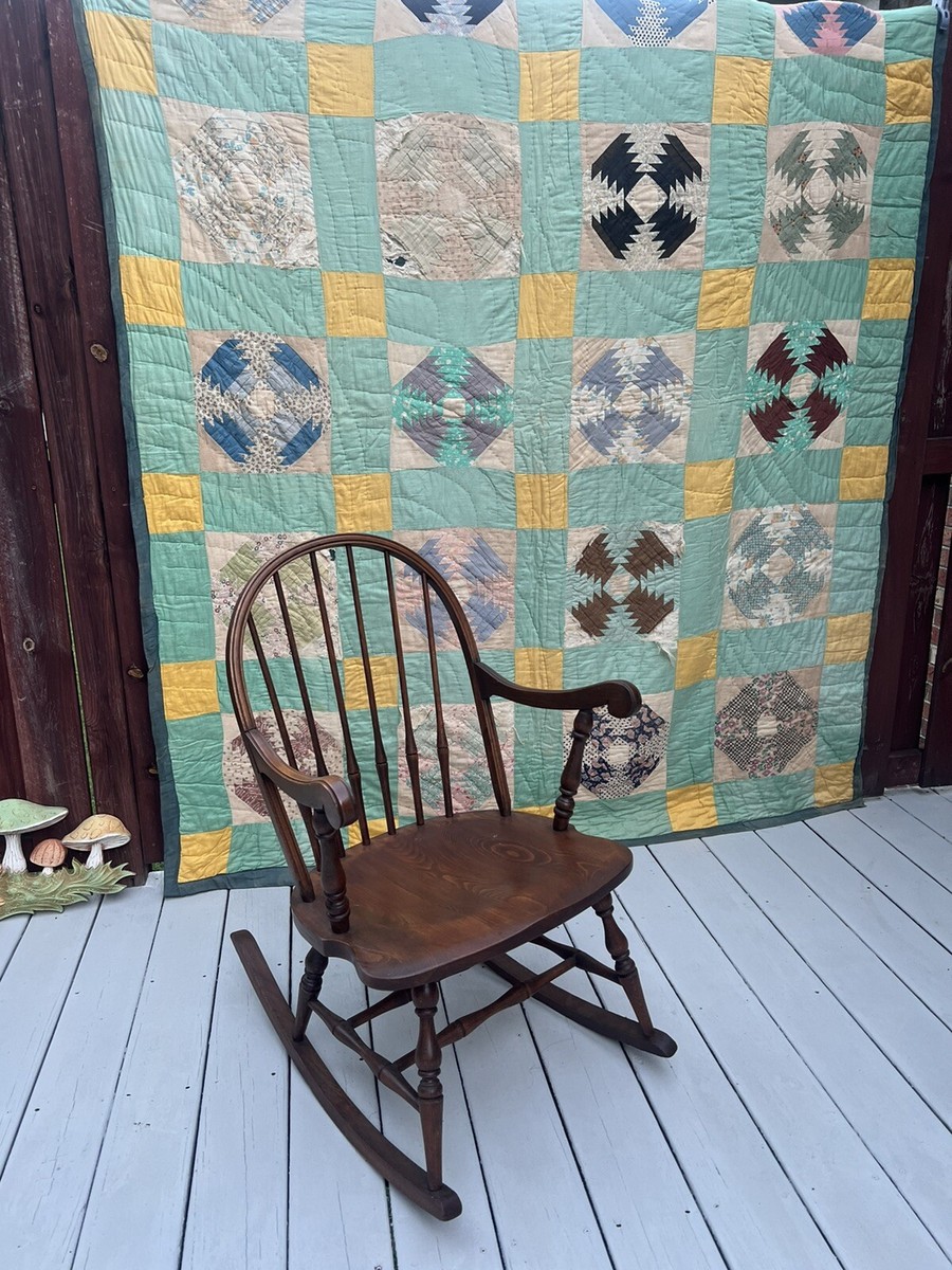 Log Cabin Quilt Pattern Windmill