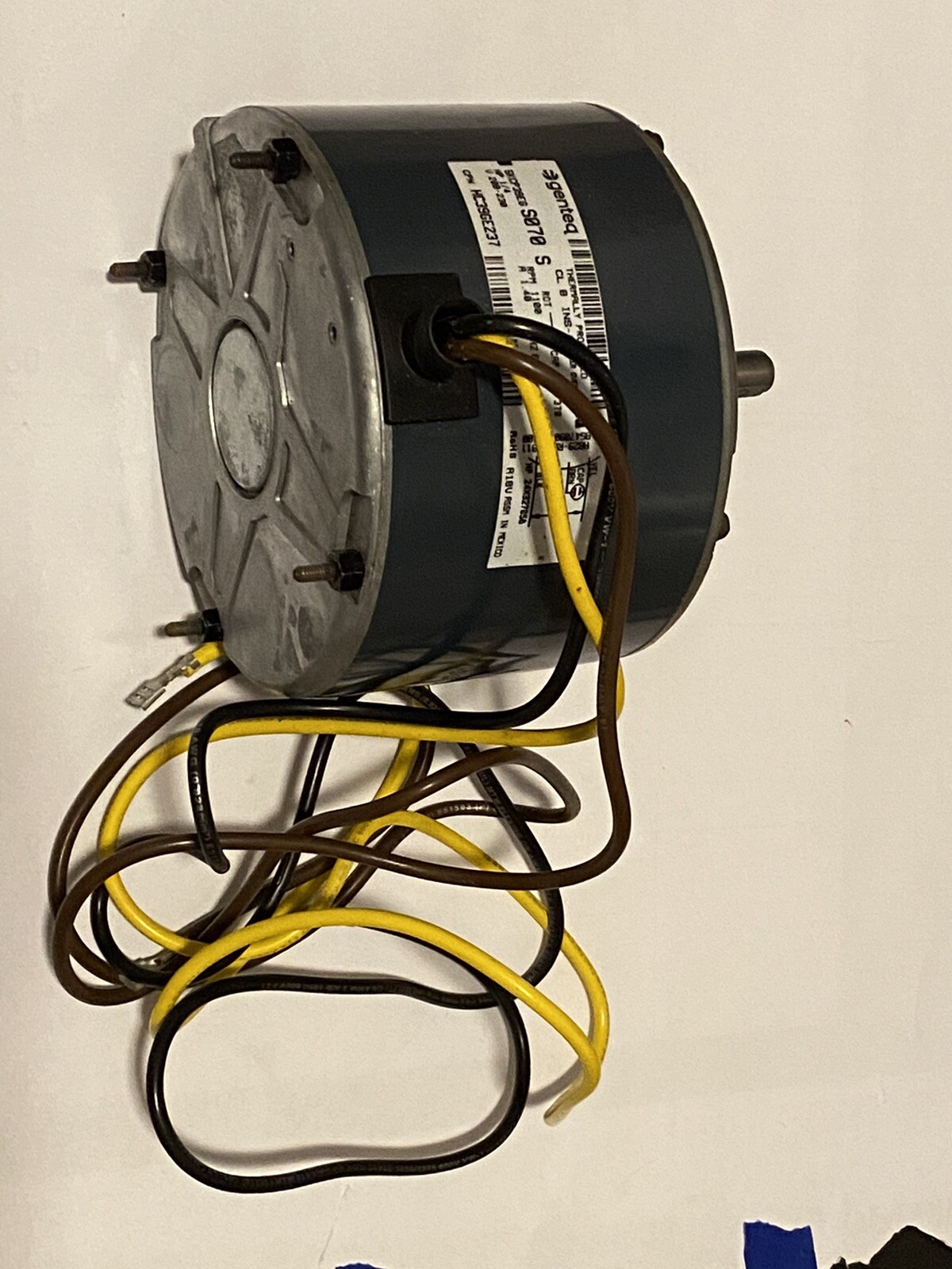 Carrier HVAC HC39GE237 GE Fan Motor,1/4 HP, 208-230V,1100 Rpm - Genuine ...