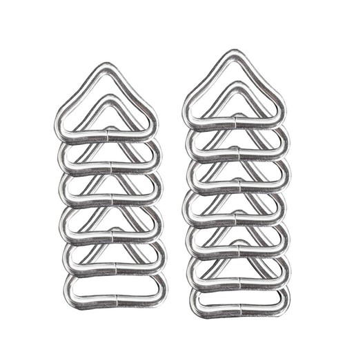 Triangle Ring Buckle 10 PCS Corrosion Resistant Trampoline Replacement ...