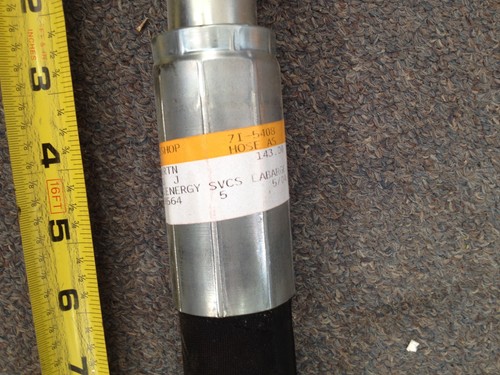 Genuine OEM Caterpillar CAT Hose AS 7I5408 7i-5408 XT3ES 1E0763 w ...