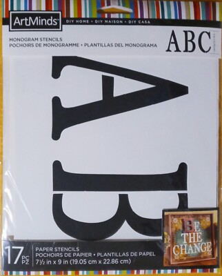 Art Minds 17 Piece Stencil Pack. NIB | eBay