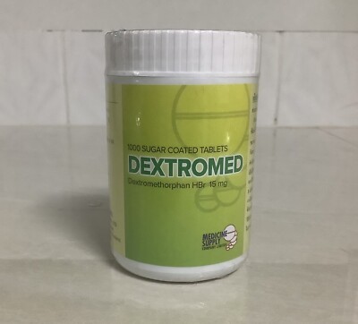 Dextromethorphan HBR 15 MG Relief Cough Bronchitis 1,000 Tablets | eBay