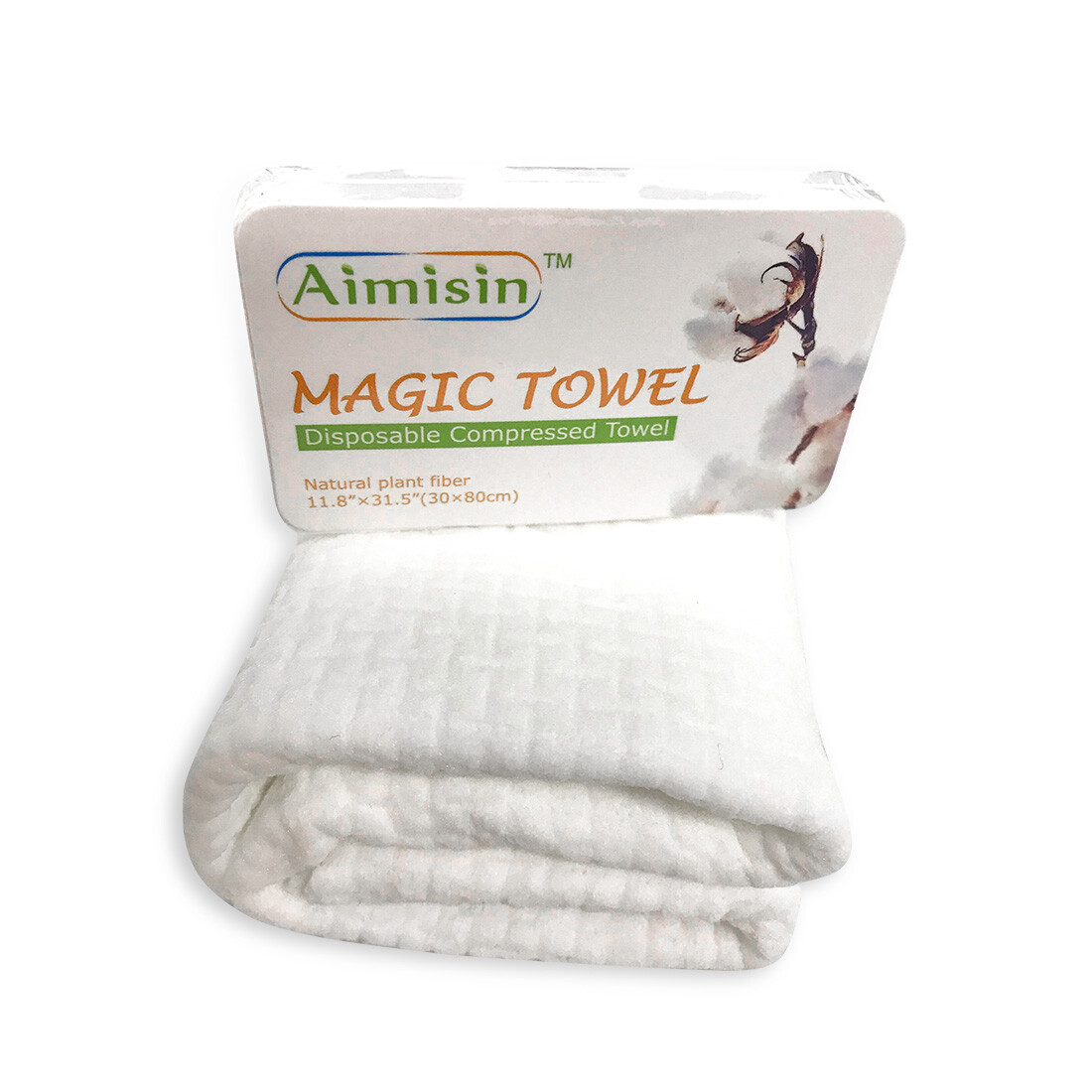 Aimisin Disposable Thick Big Magic Towel Compressed Towel for Home Bath ...