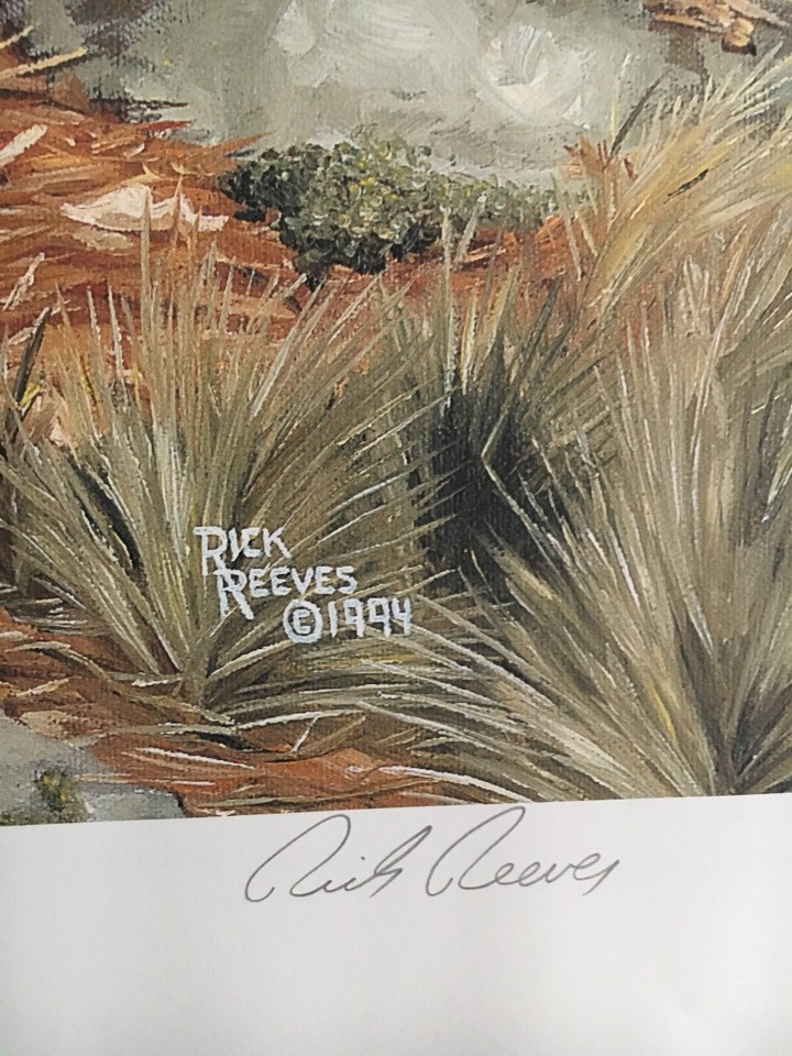 Rick Reeves - The Orphans III, Collectible Civil War Print, #134 | eBay