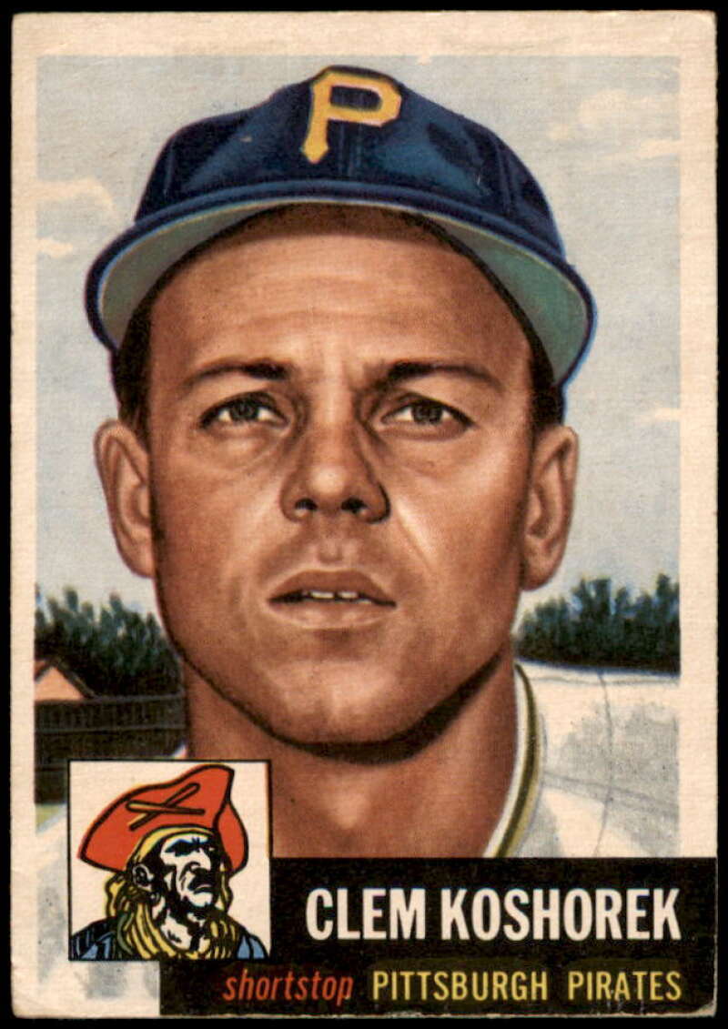 Clem Koshorek Card 1953 Topps #8 | eBay
