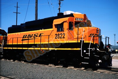 Vtg 2013 Train Slide 2822 BNSF Engine Argentine KS X8I141 | eBay