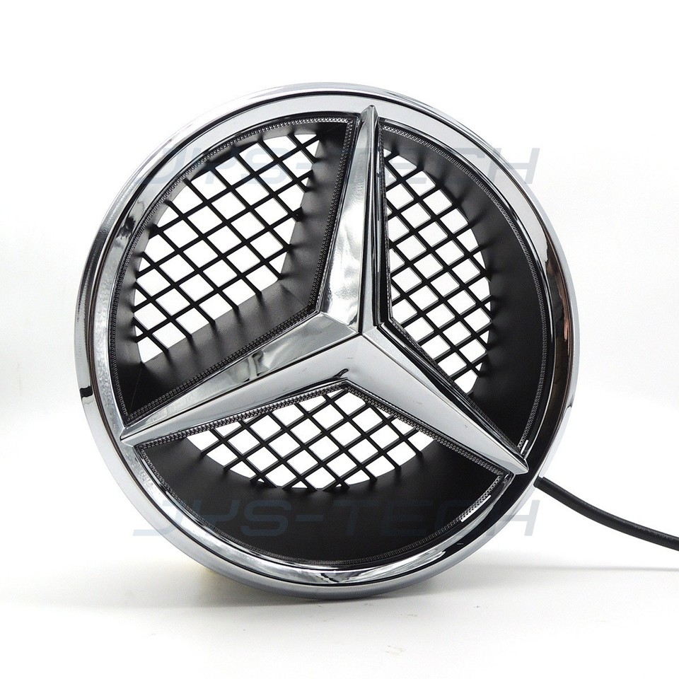 Led Grill Badge Emblem Logo Star Light For Mercedes-Benz C GLK Class ...