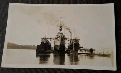U.S.S. Augusta Naval Ship RPPC Real Photo Post Card | eBay
