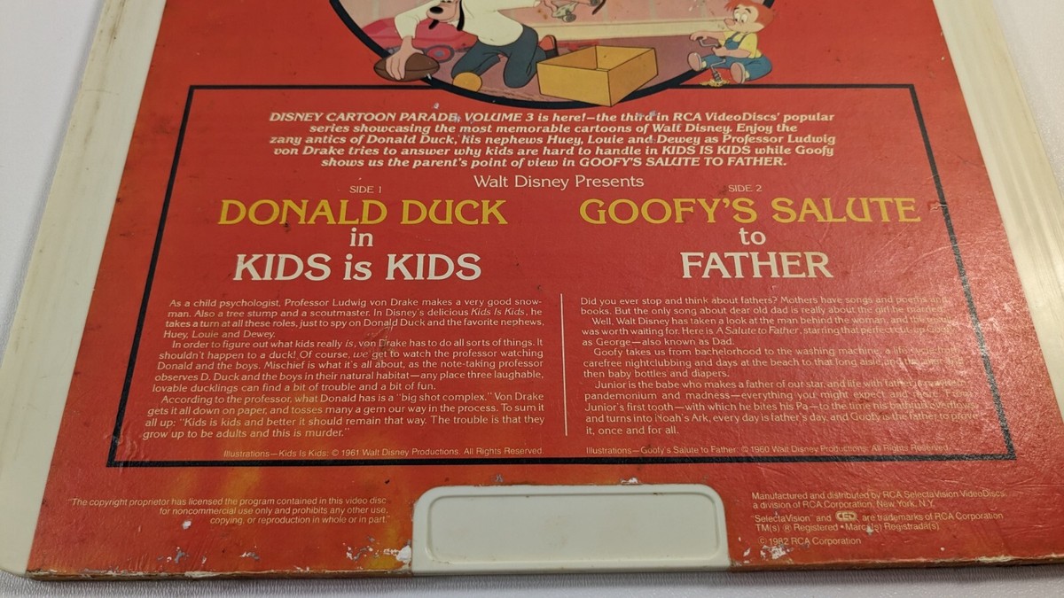 Number 3 Cartoon Parade Vhs