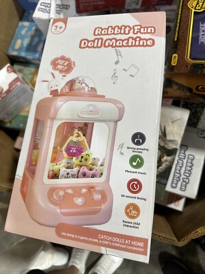 Mini Claw Machine for Kids - Arcade Claw Game Machine With Music Pink ...