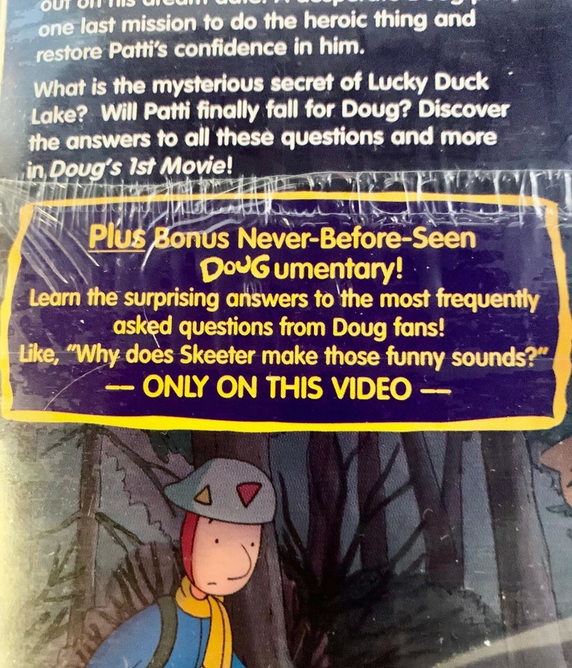 Doug's 1st Movie (VHS, 1999) Brand New Sealed Clamshell - See Notes ...