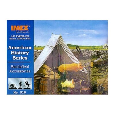 IMEX MODELS 1/72 Battlefield Accessories Set logs ladders shovels ...