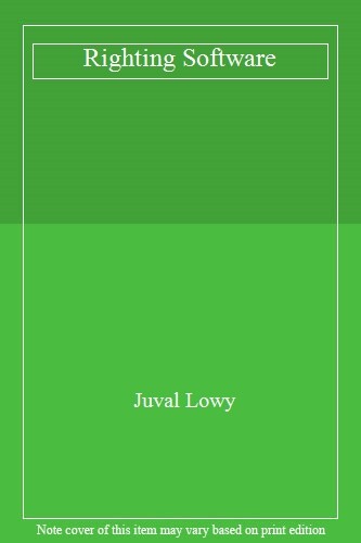 Righting Software by Lowy New 9780136524038 Fast Free Shipping ...