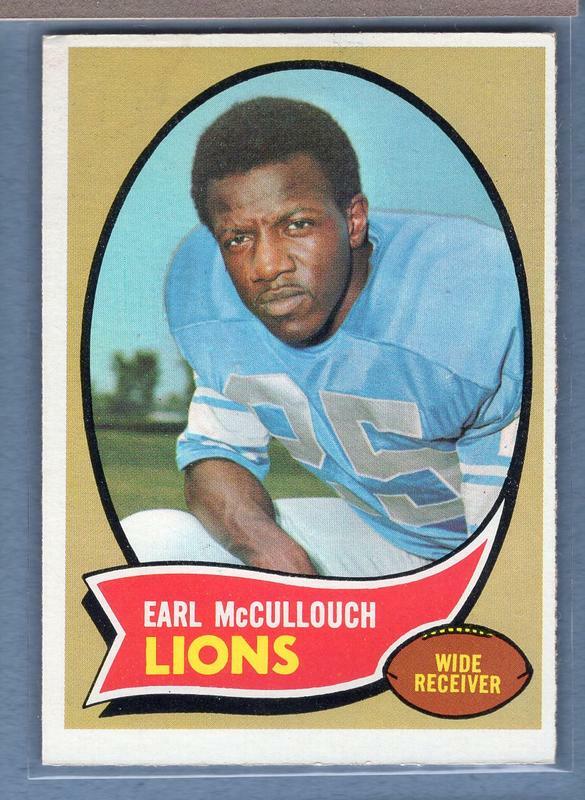 1970 Topps #195 Earl McCullouch EX GO179 | eBay