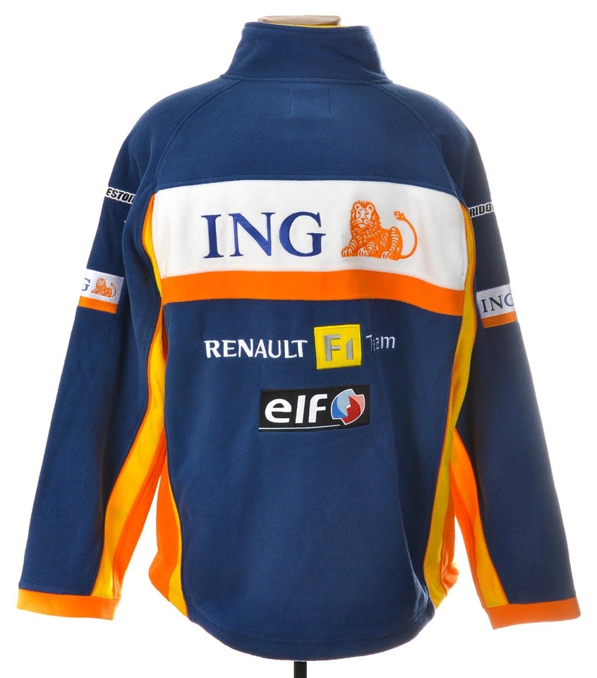 RENAULT TEAM FORMULA 1 F1 ONE FLEECE JACKET JERSEY 2008 SIZE XXL ADULT ...