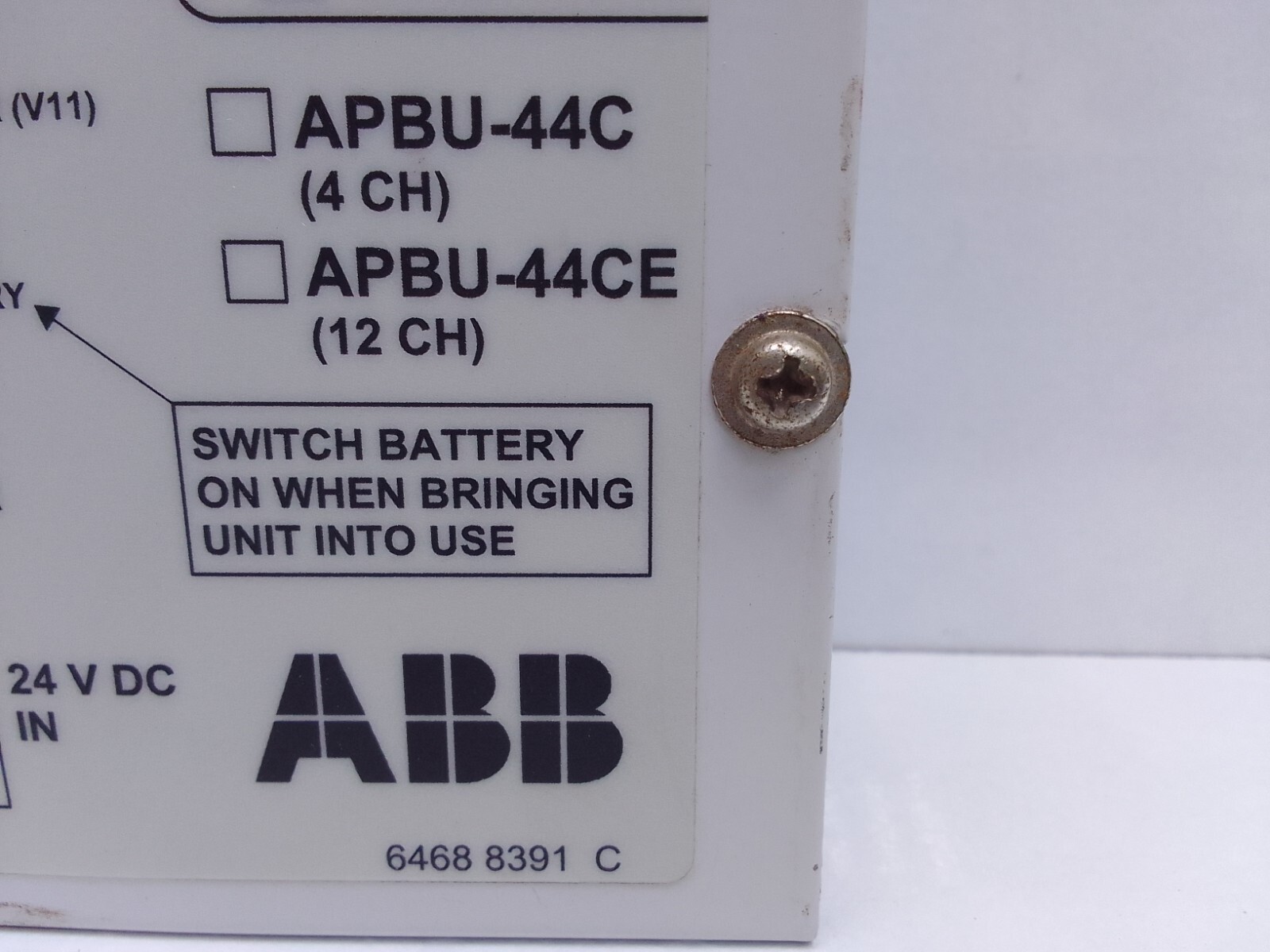 ABB APBU-44C APBU-44CE / Unit 64688391 C | eBay