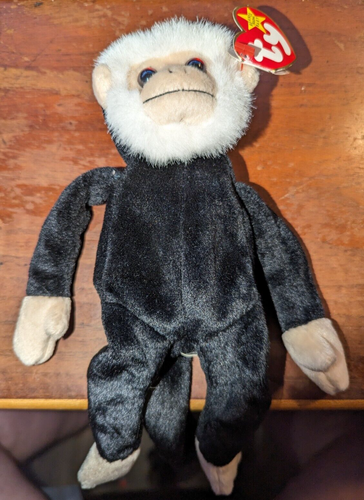 Ty Beanie Baby Mooch the Spider Monkey 8" 20cm New MWMTs Rare 1998 ...