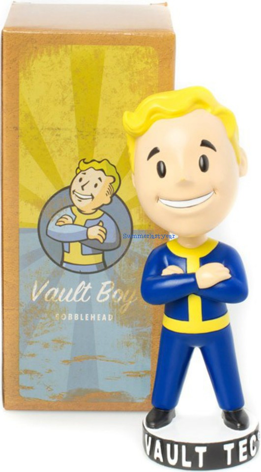 FALLOUT 4 COMPLETE SET OF 7" VAULT BOY 111 BOBBLEHEADS ~BETHESDA~ FREE ...