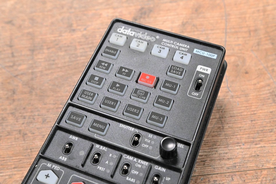 Datavideo MCU-100P Multi-Camera Control Unit for Panasonic Camcorders ...