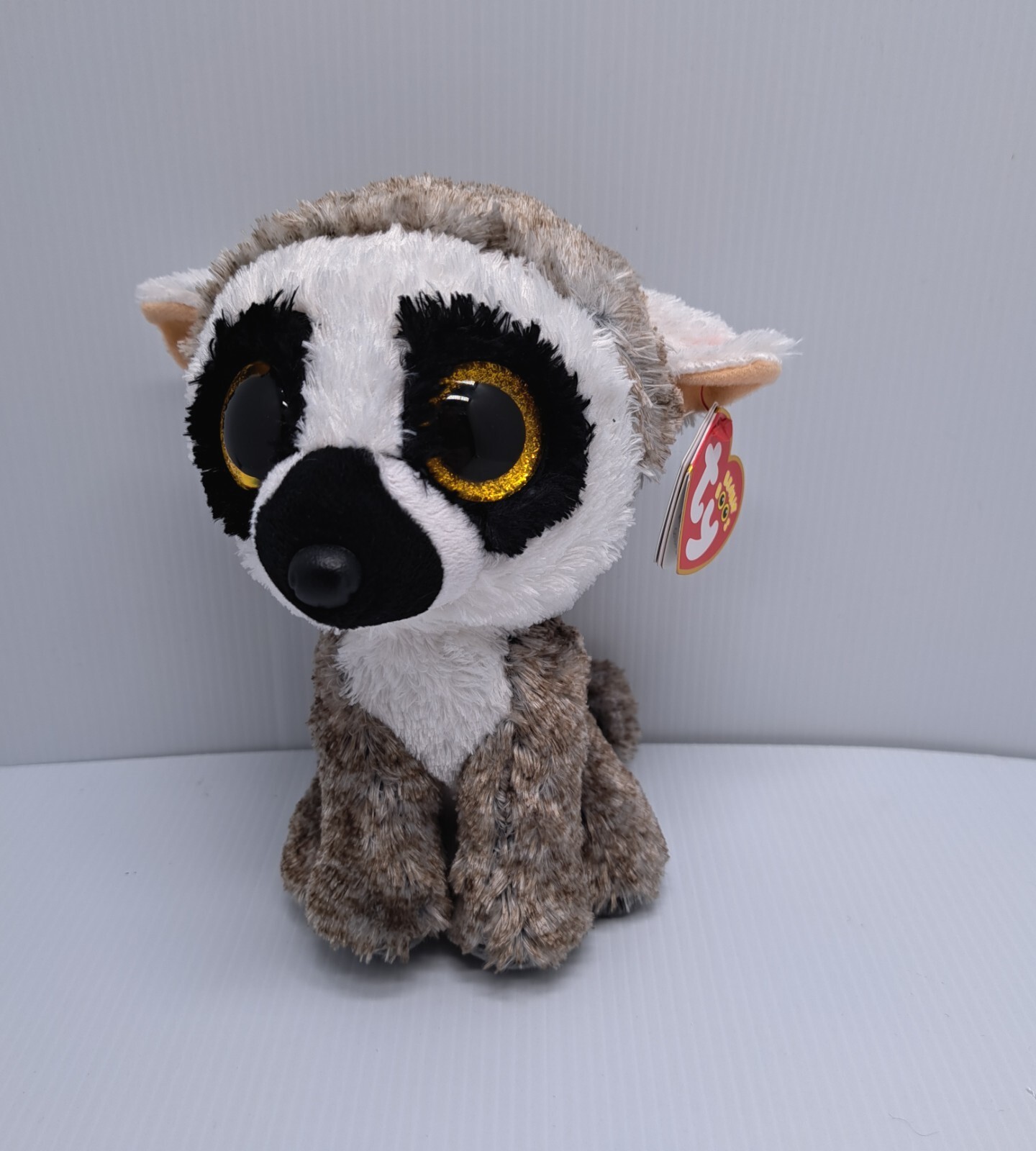 Ty Silk Beanie Boos Linus The Lemur Plush Toy 15cm New With Tags PP1 ...