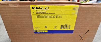 NQ442L2C SQUARE D PANELBOARD INTERIOR 225A Main Lug 42 Circuit 240v ...