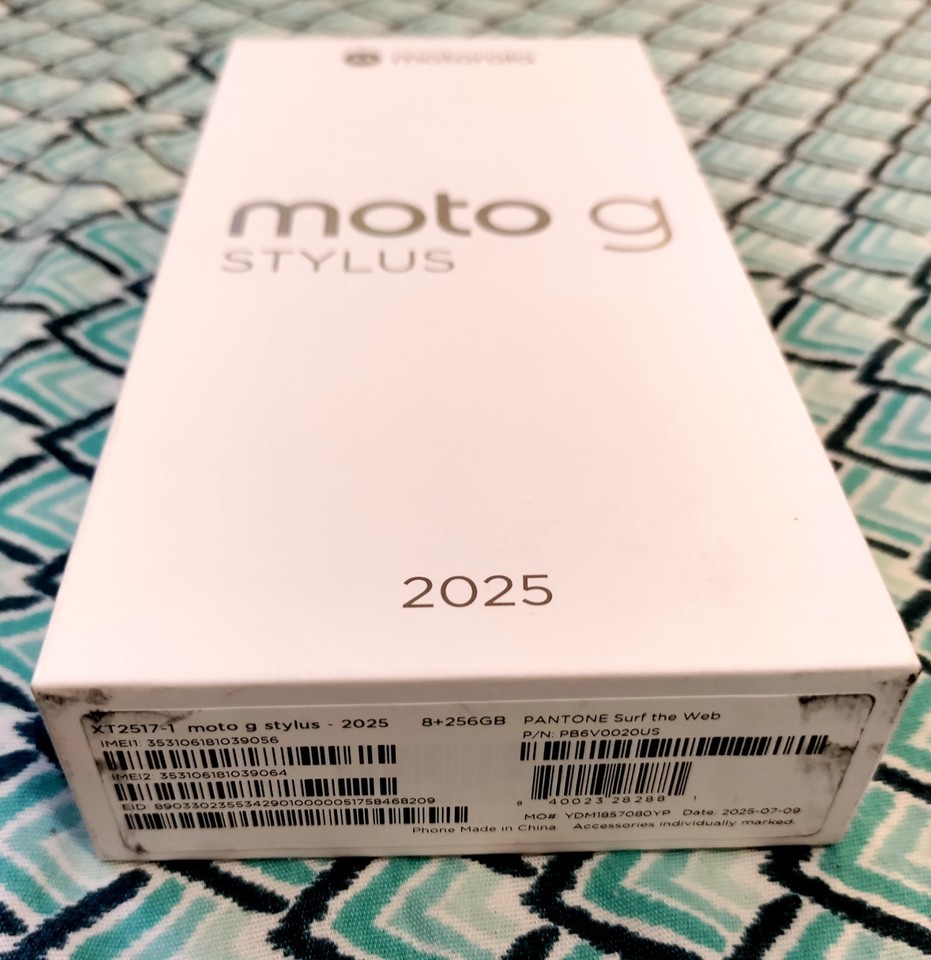 Motorola Moto G Stylus 2025 (Unlocked) 8+256gb Brand new Surf the Web ...