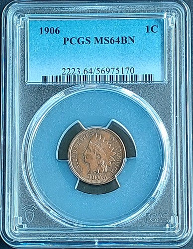 1906 Cent, PCGS MS 64 BN, nice classic coin #2054 | eBay