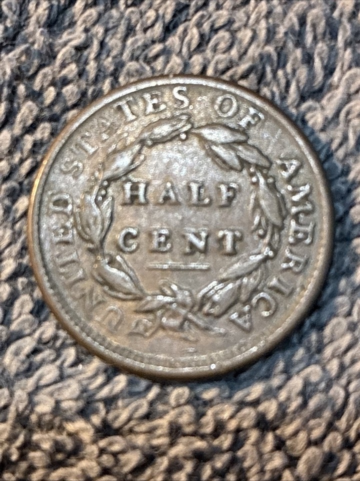 1809 Capped Bust Half Cent | eBay