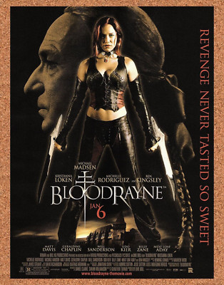 2005 Bloodrayne Movie Original Advertisement / Retro Wall Art v3 | eBay