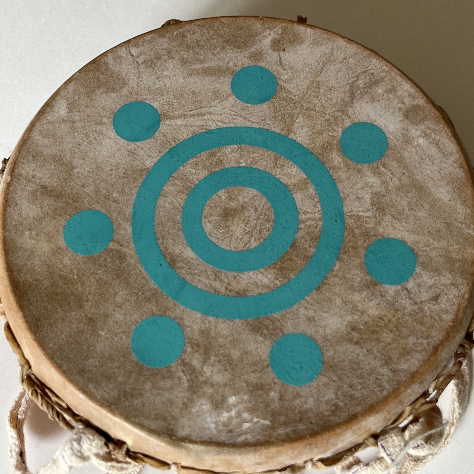 NATIVE AMERICAN HAND DRUM and RATTLE | eBay