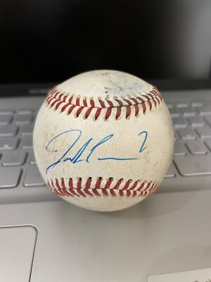 Jacob Pearson Signed Ball. Mississippi Braves Authentic Autographed ...