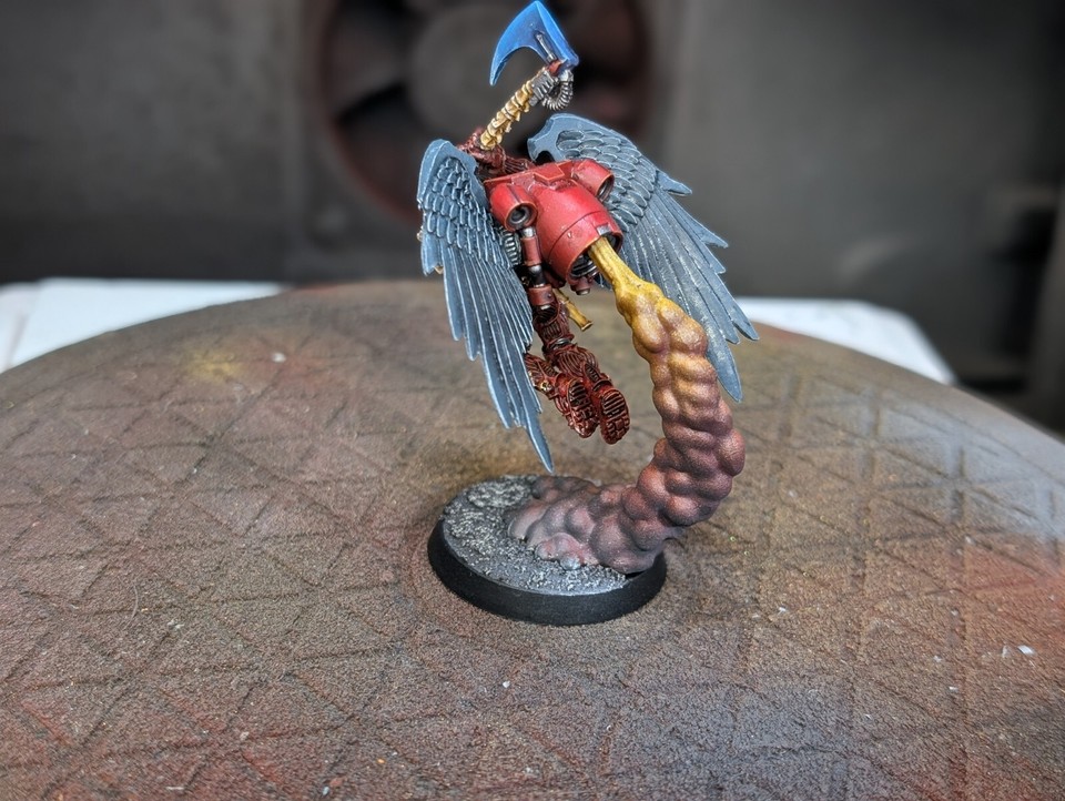 Warhammer 40K Blood Angels Astorath the Grim Classic Version painted ...