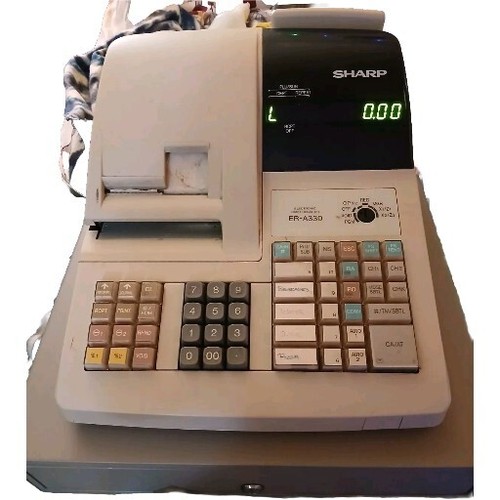 DISCONTINUED!!!!Sharp electronic cash register ER-A330 | eBay