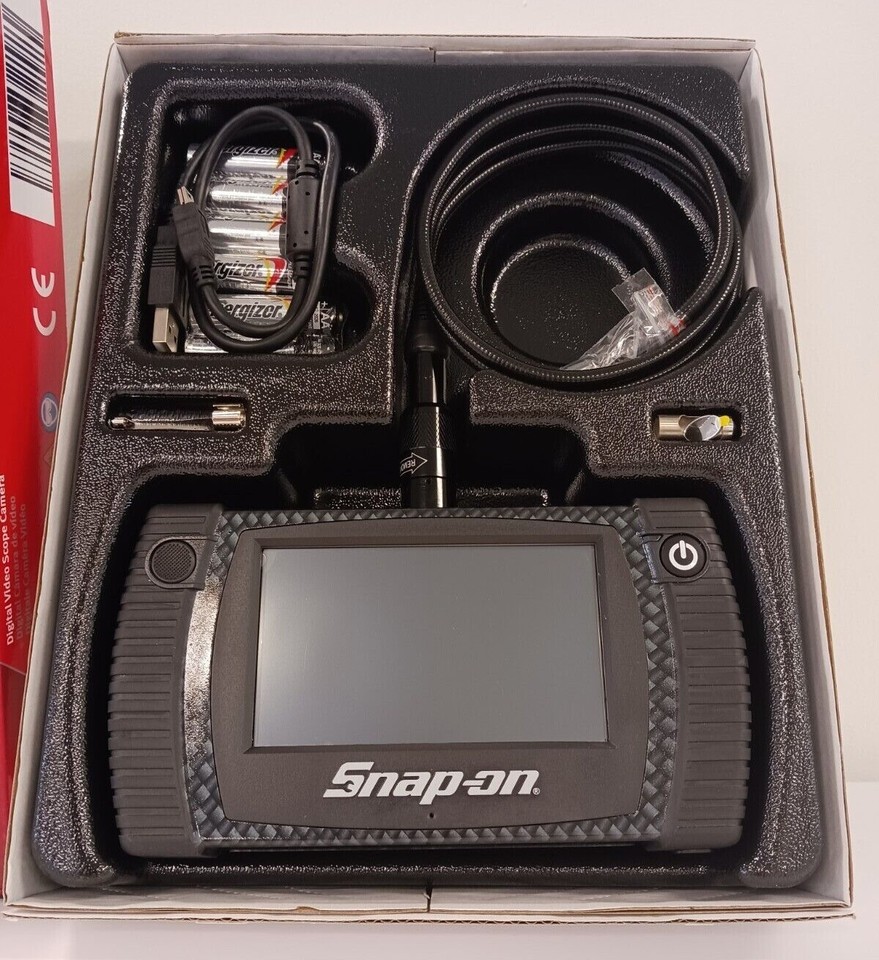 Snap-on BK5600-CF Digital Borescope (Video Scope) Carbon Fiber Finish ...