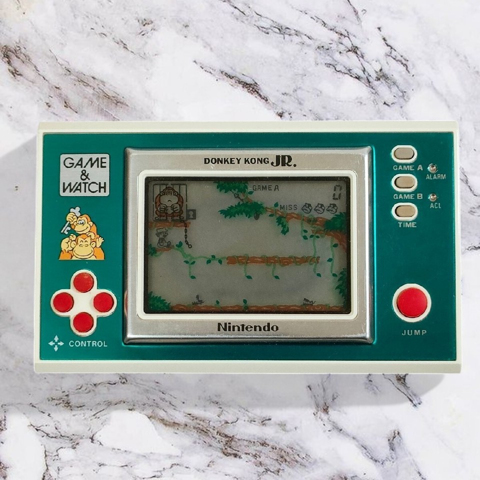 NINTENDO GAME AND & WATCH Parachute Octopus Donkey Kong Fire Popeye ...