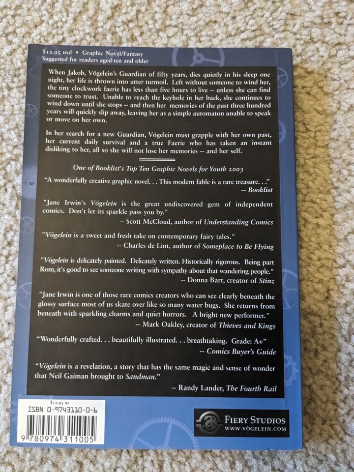 Vögelein: Clockwork Faerie (Fiery Studios, May 2007) 9780974311005 | eBay