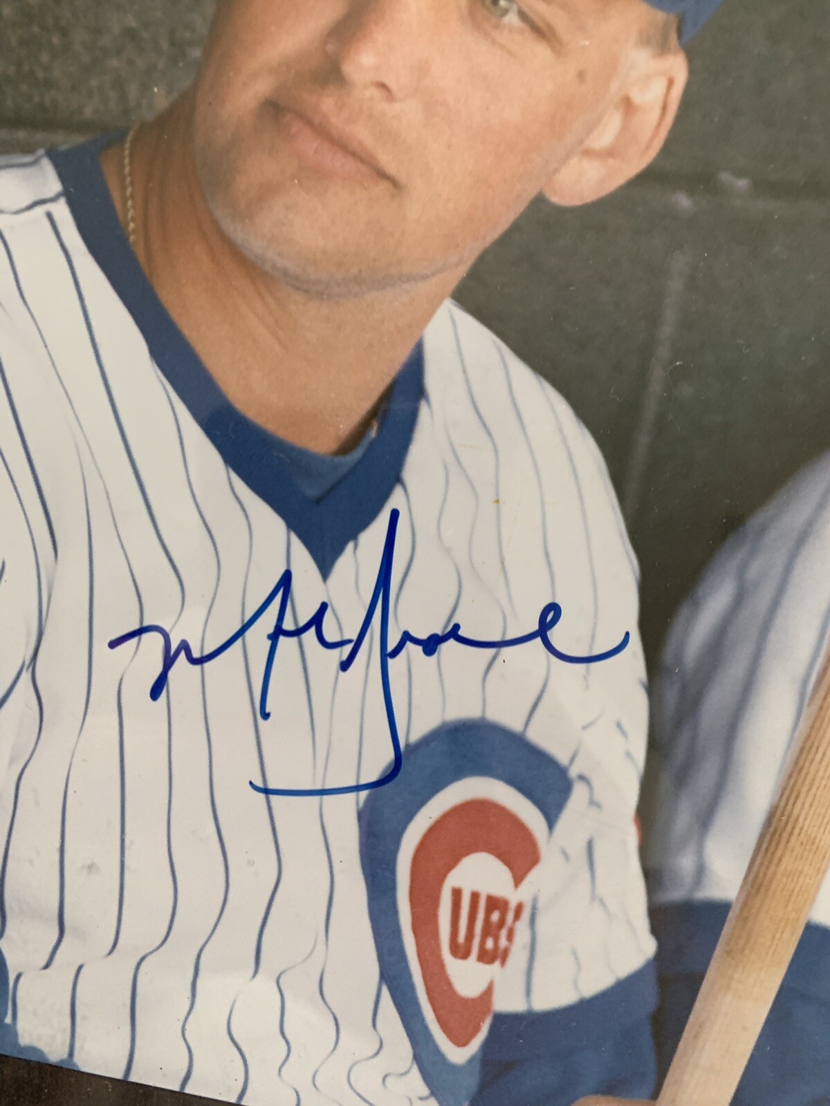 MARK GRACE SIGNED AUTOGRAPHED 8x10 PHOTO PLAQUE w/HOLOGRAM CHICAGO CUBS ...