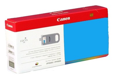 Original Canon iPF8000 iPF8100 iPF9000 / PFI-701C Cyan 700Ml Ink ...